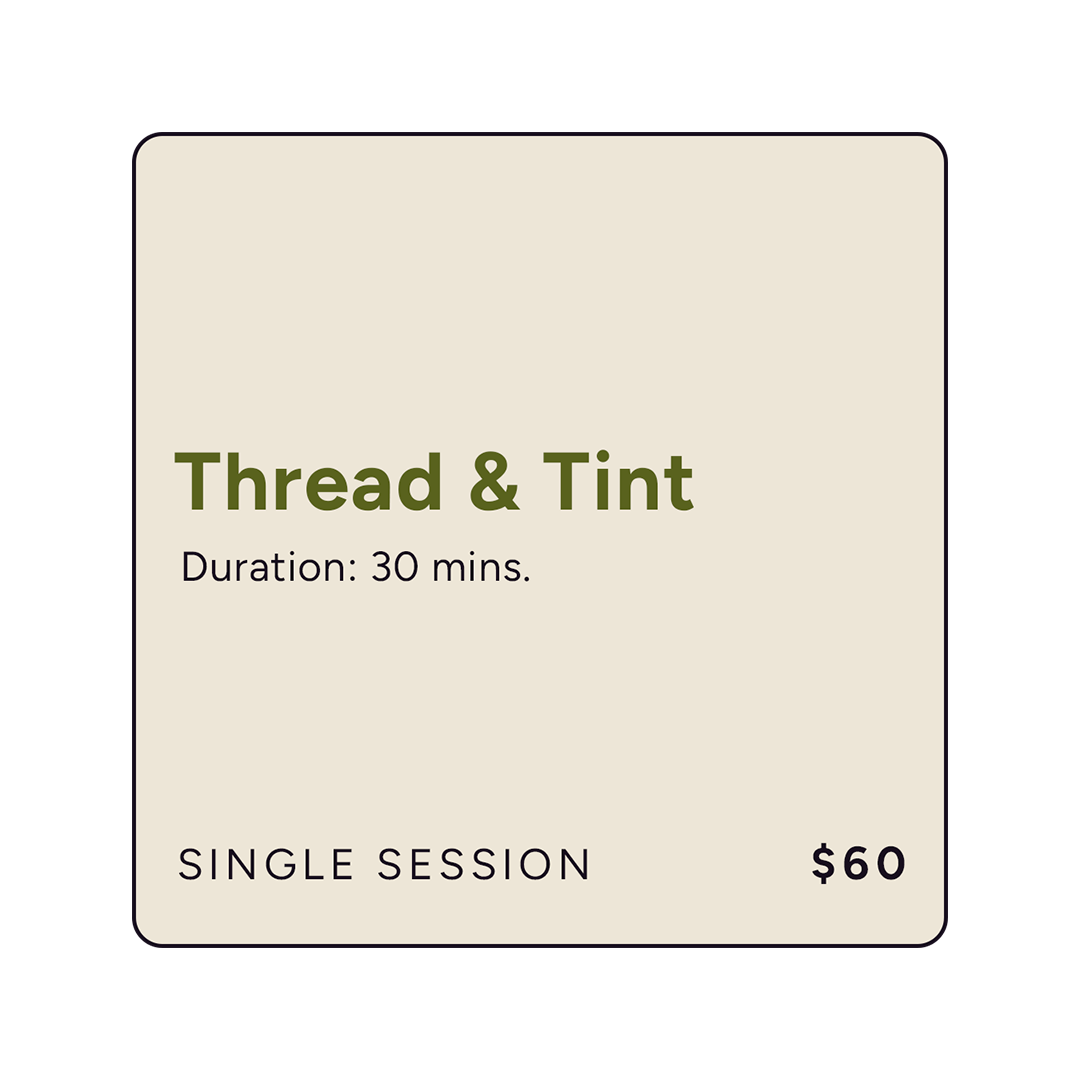 Brow Thread & Tint – Browhaus SG